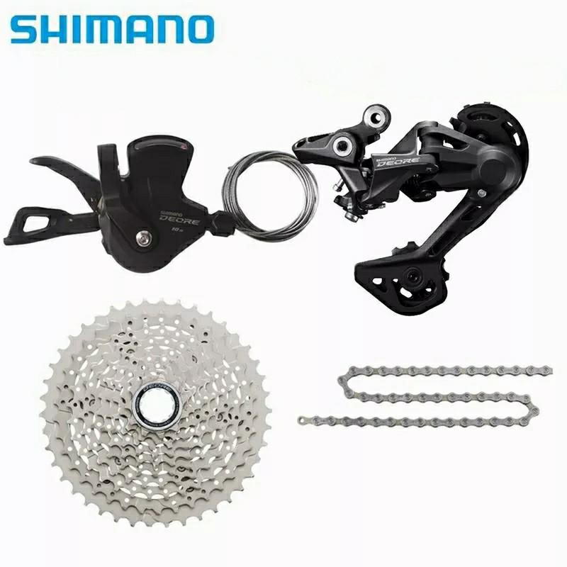SHIMANO DEORE 1X10SPEED OR 2X10 SPEED GROUPSET (SHIFTER M4100, RD-M4120 ...