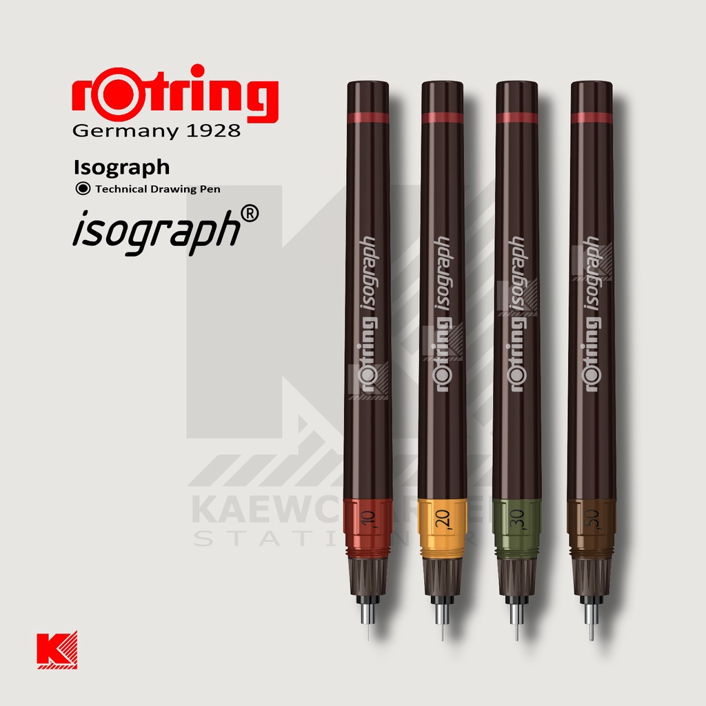 rOtring Isograph Drafting Pen (4 Sizes Available) | Shopee Malaysia
