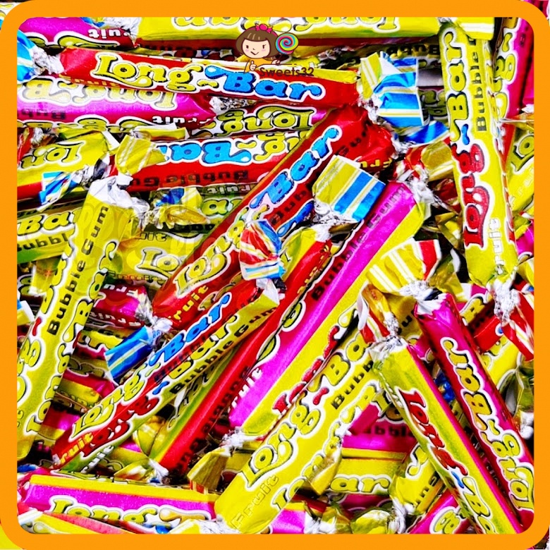 [ 10pcs / repacking ] Long Bar Fruit Bubble Gum HALAL | Shopee Malaysia