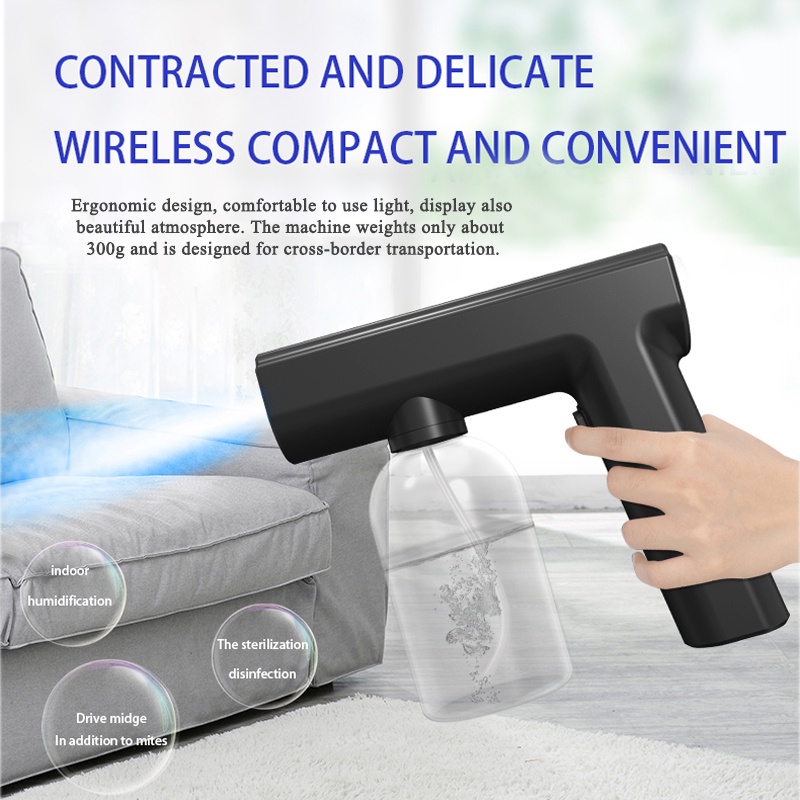 Clearance Handheld Disinfection Machine Gun Blue Light Nanometer ...