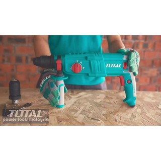 TOTAL 950W 4 IN 1 Rotary Hammer Drill TH309288 TH308268 | Chisel ...