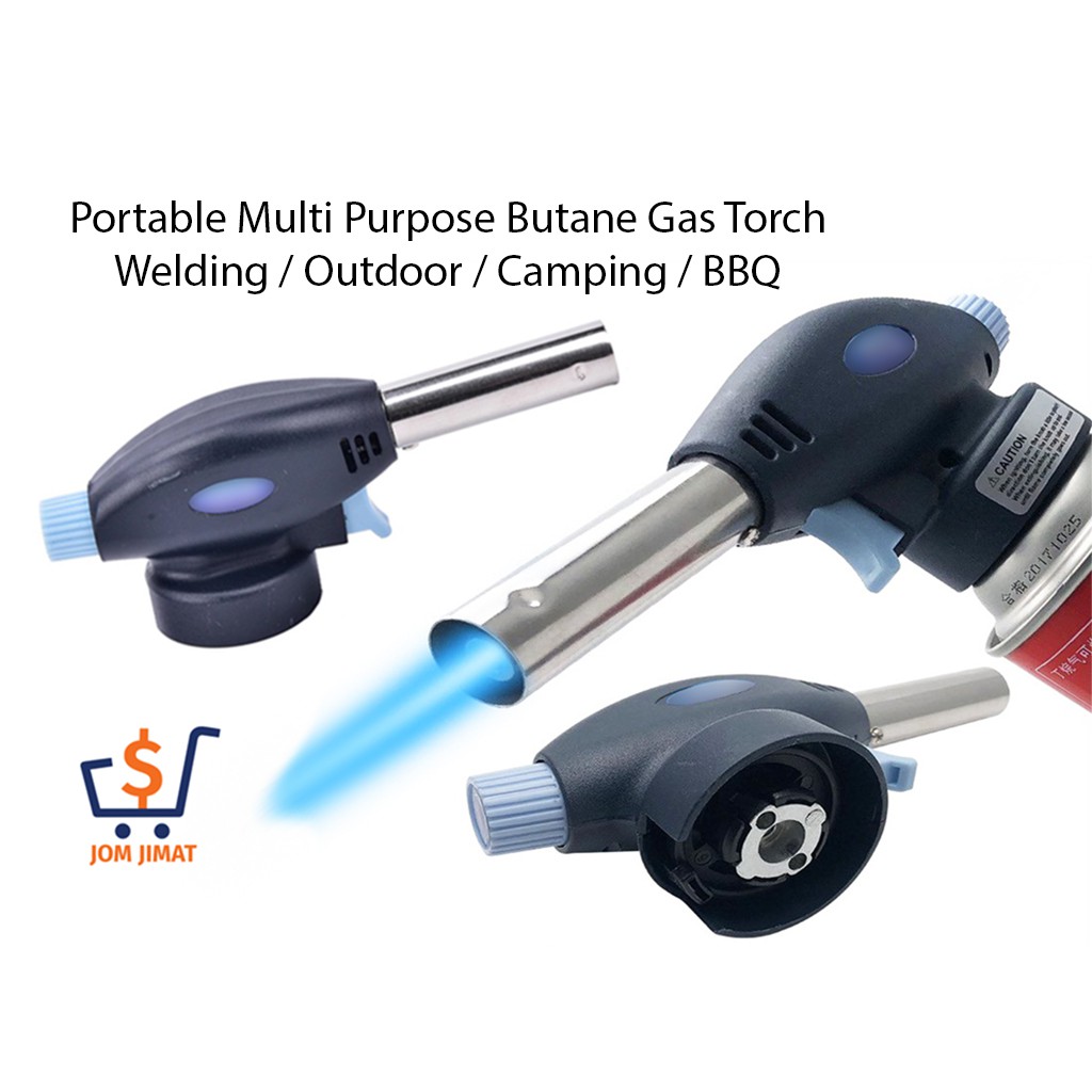 Portable Multi Purpose Butane Gas Torch (Welding / Outdoor / Camping ...