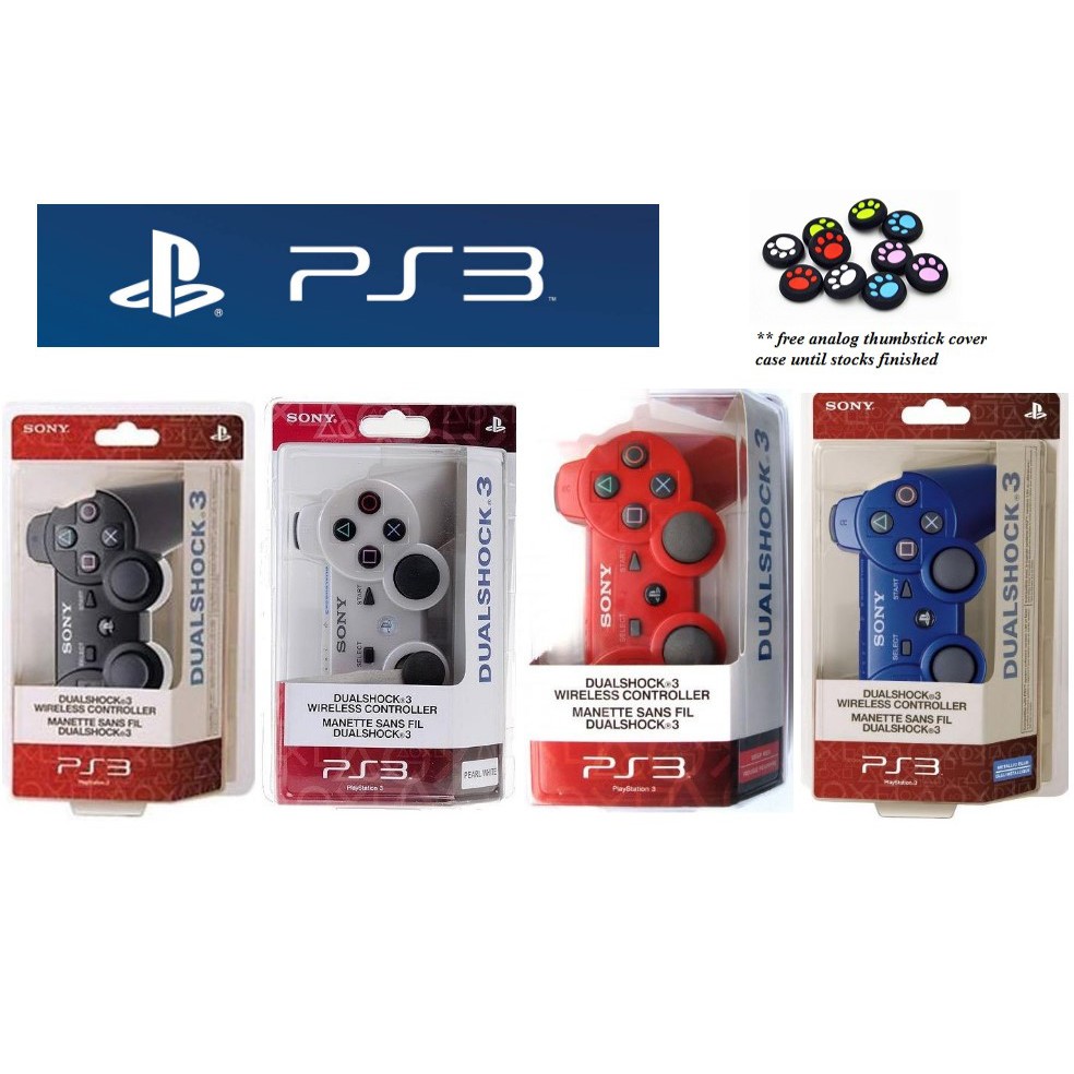 Playstation 3 PS3 Wireless Dualshock 3 Sixaxis Controller Joystick High ...