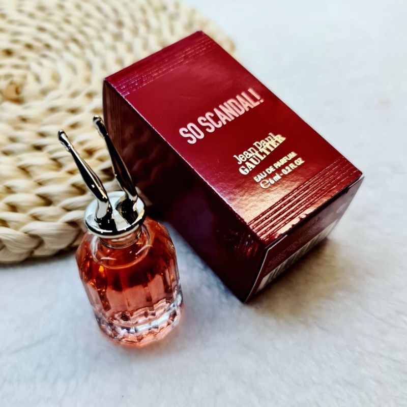 JEAN PAUL GAULTIER SO SCANDAL EDP MINIATURE PERFUME 6ML | Shopee Malaysia