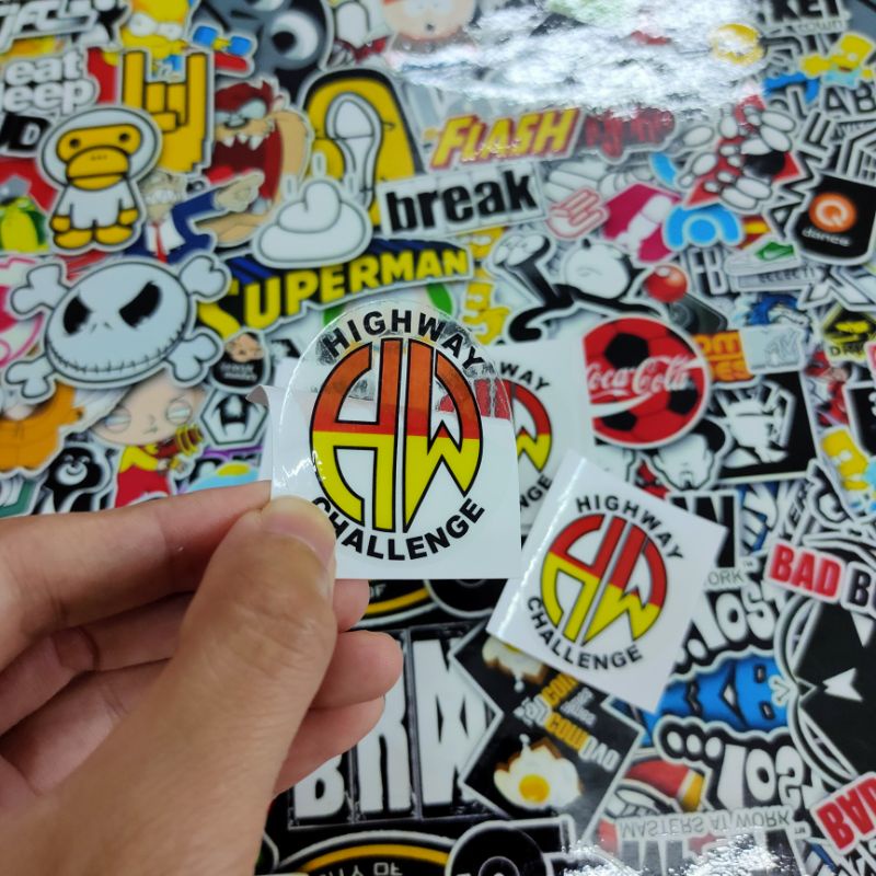 Highway Challenge Sticker Premium | Shopee Malaysia