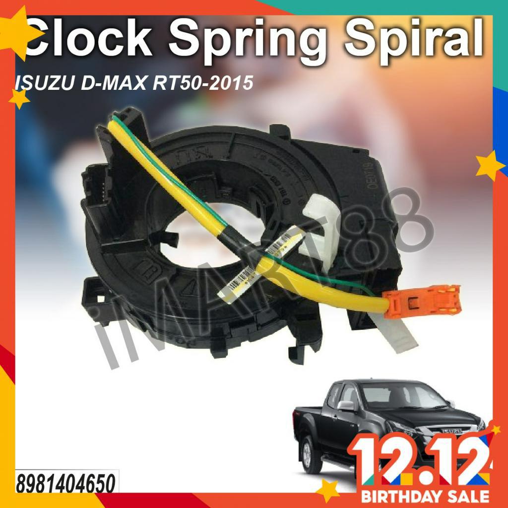 Isuzu D-Max RT50 2015 Spiral Clock Spring Cable Horn Airbag Steering ...