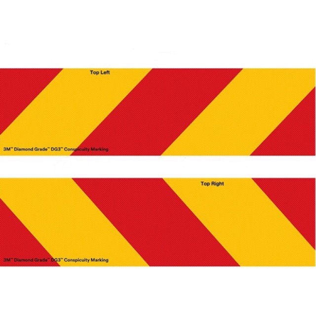 Lorry Reflective Sticker 3M Diamond (Big and Small) Stiker Lori ...