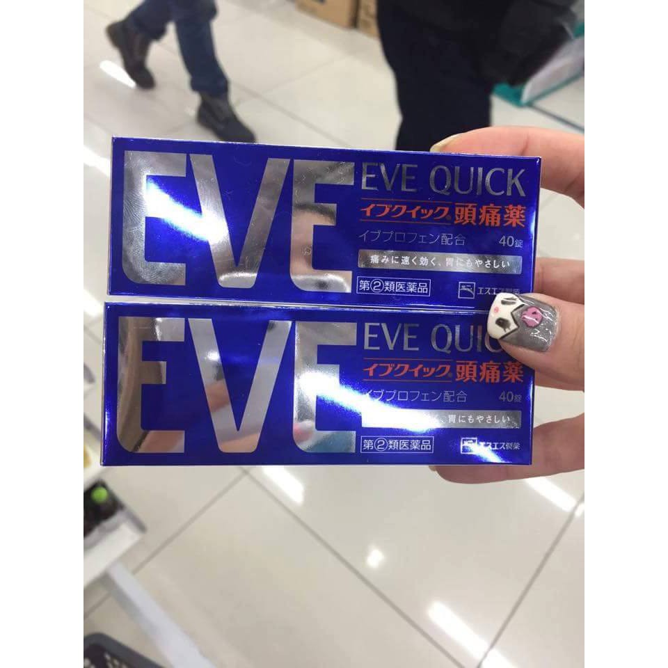 EVE QUICK PAINKILLER (40 TABLETS) 💥EVE 快速止痛药 | Shopee Malaysia
