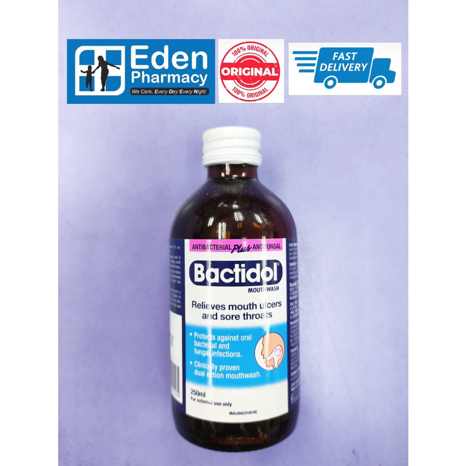 Bactidol Mouthwash ( 250ml ) | Shopee Malaysia