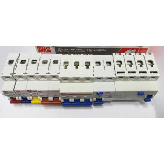 UMS ELCB 63A Miniature Circuit Breaker Pemutus Litar DB BOX ELEKTRIK ...