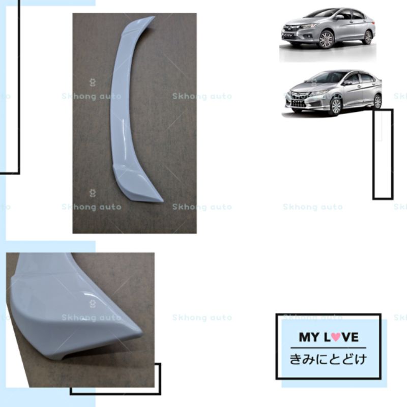 Honda City GM6/Facelift 2014 2015 2016 2017 2018 2019 Modulo Lip ...