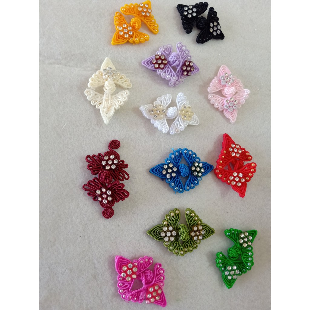Butang Cina Cheongsam/Button Chinese-Bentuk Diamond | Shopee Malaysia