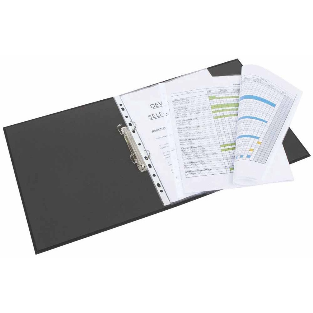 Astar A4 Sheet Protector Refill Pocket 11 Holes For 2/3/4 Binder Ring ...