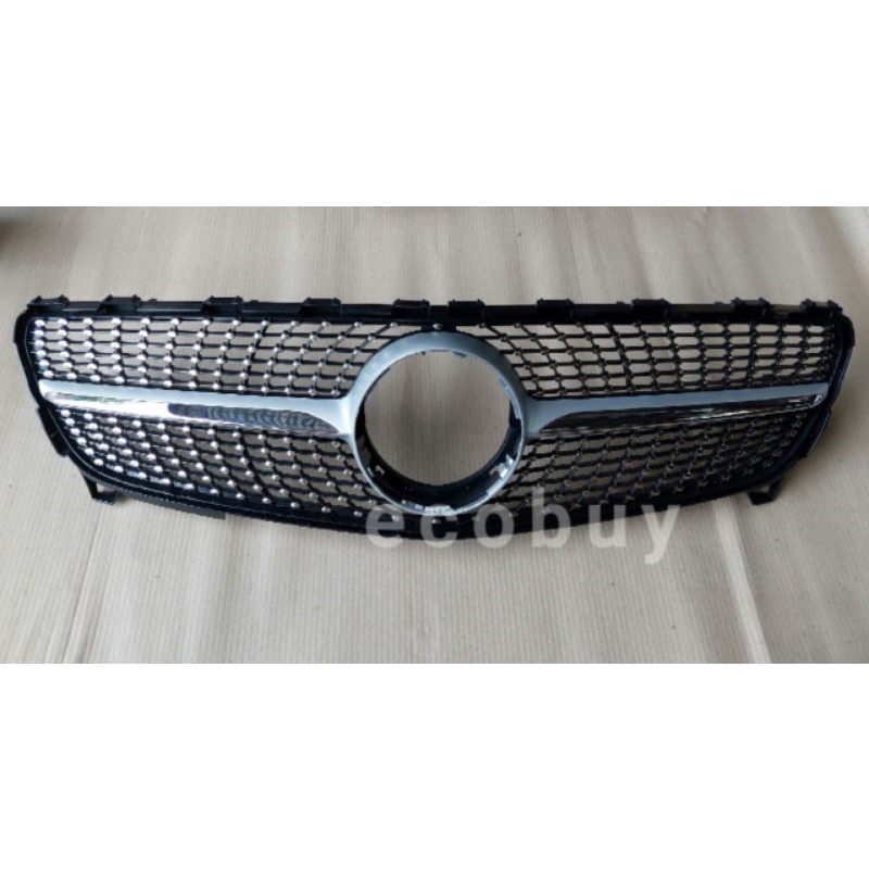 Mercedes Benz A Class W176 Facelift (2015-2018) Grille (Diamond ...