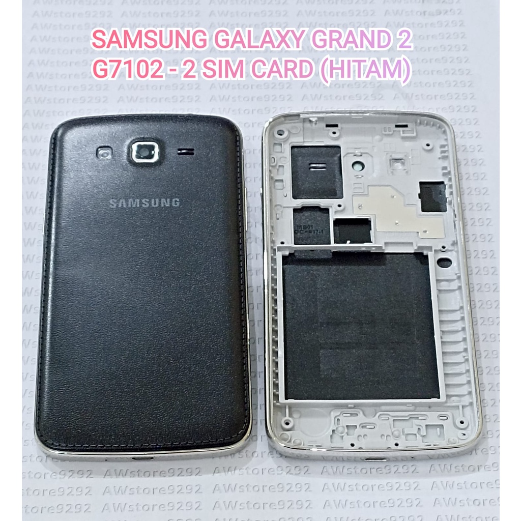 Casing Fullset Samsung Grand 2 G7102 - 2 sim card Case Full set | Shopee Malaysia