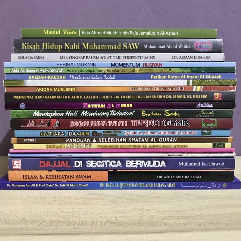 BUKU TERPAKAI BUKU ILMIAH BUKU KEAGAMAAN BUKU TENTANG DAJJAL BUKU ...