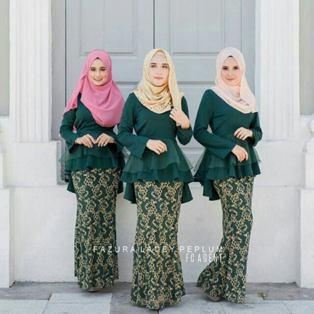 Fazura lacey peplum | Shopee Malaysia