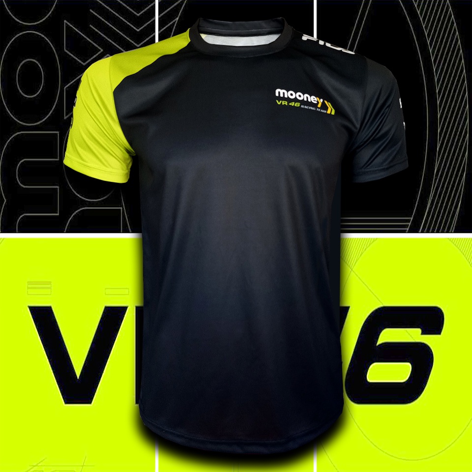 Mooney VR46 Racing MotoGP Team T-Shirt Moto Gp Moonnie Vr 46 MG0088 ...