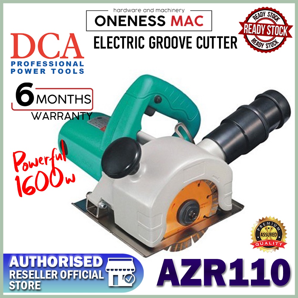 ''DCA'' ELECTRIC GROOVE CUTTER - 1600W / AZR110 / ZIT-FF-110 | Shopee ...