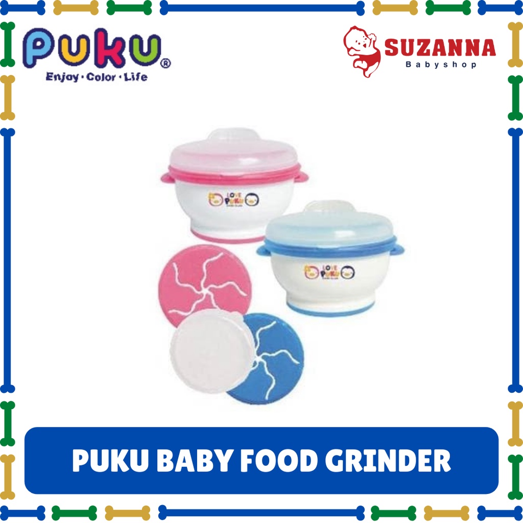 Puku Baby Food Grinder Set 3in1 TPK14318 | Shopee Malaysia