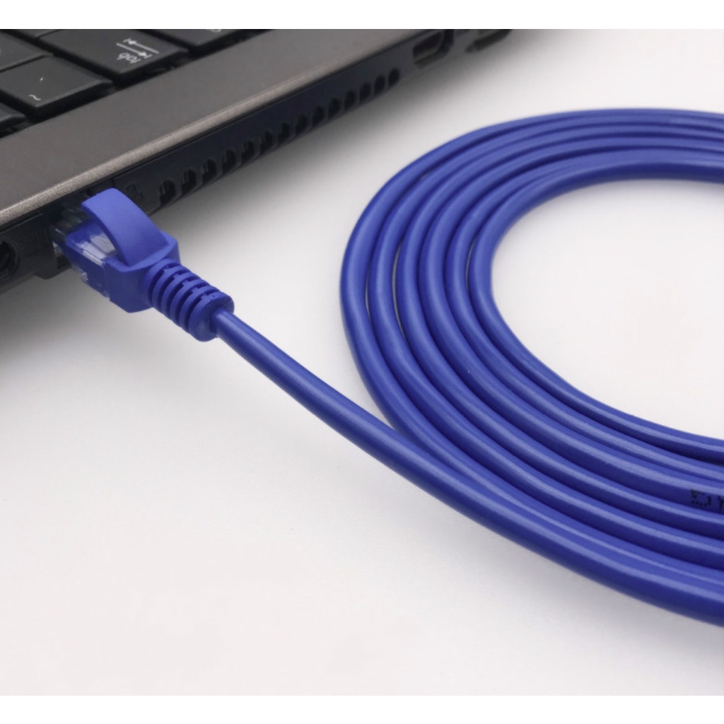 [50ft/100ft] Ultra-Slim Cat 5e Ethernet Cable – 1.0 Gbps High-Speed ...
