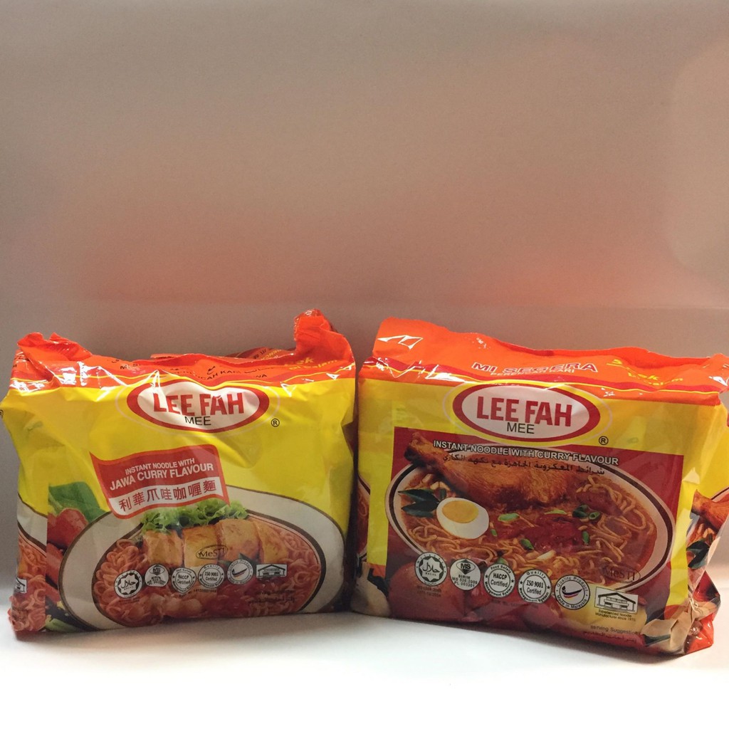 LEE FAH MEE 利华面 (JAWA CURRY FLAVOUR 爪哇咖喱面， CURRY FLAVOUR 咖喱面) | Shopee ...
