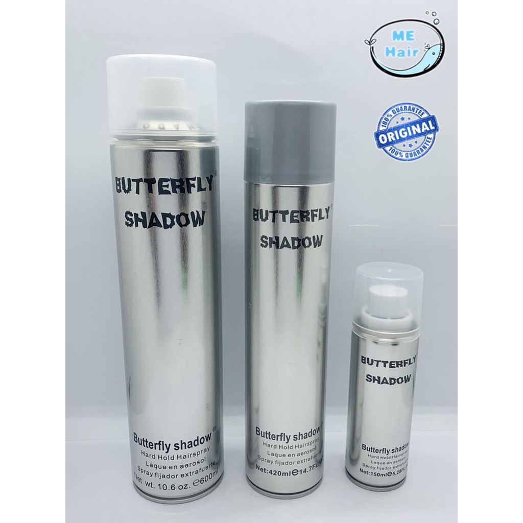 Butterfly Shadow Strong Hold Hair Spray Pomade 600ML/420ML/150ML ...