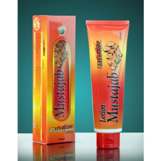 ORIGINAL LOSYEN MUSTAJAB EXTRA HOT 130ML (Ready Stock) | Shopee Malaysia