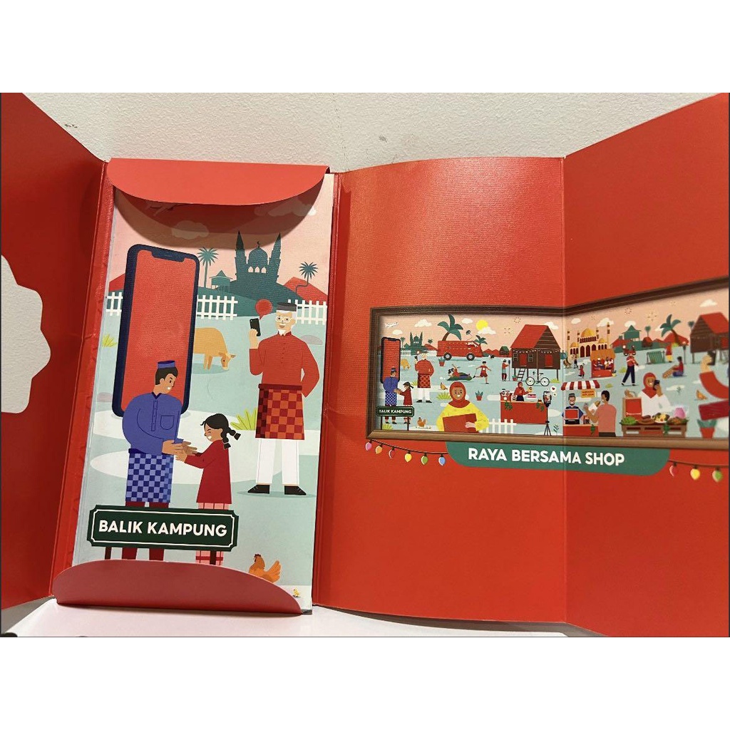 Creative Sampul Duit Raya SDR 2022 Hari Raya Aidilfiltri (1 set, 6 pcs ...