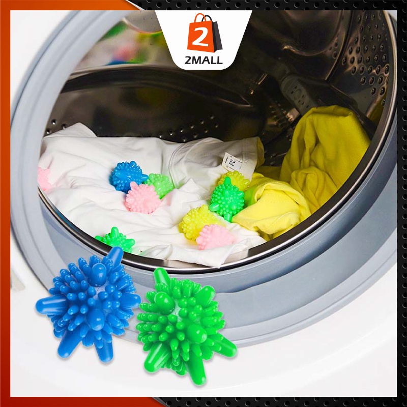2MALL Magic Washing Machine Laundry Ball Decontamination Anti-winding ...
