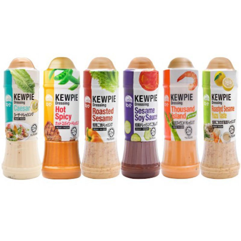 Kewpie Dressing (Assorted Flavors) 210ml | Shopee Malaysia