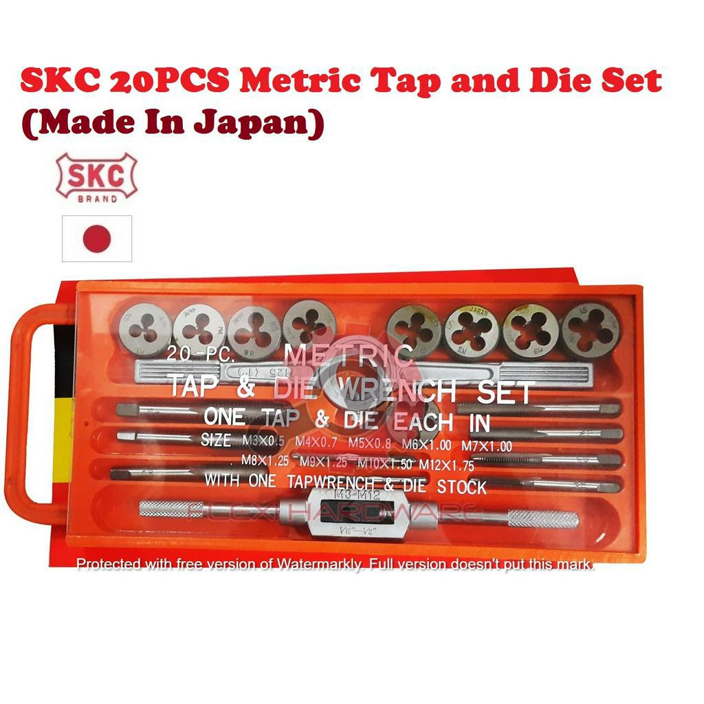 SKC 20PCS Metric Tap and Die Set (Made In Japan) | Shopee Malaysia