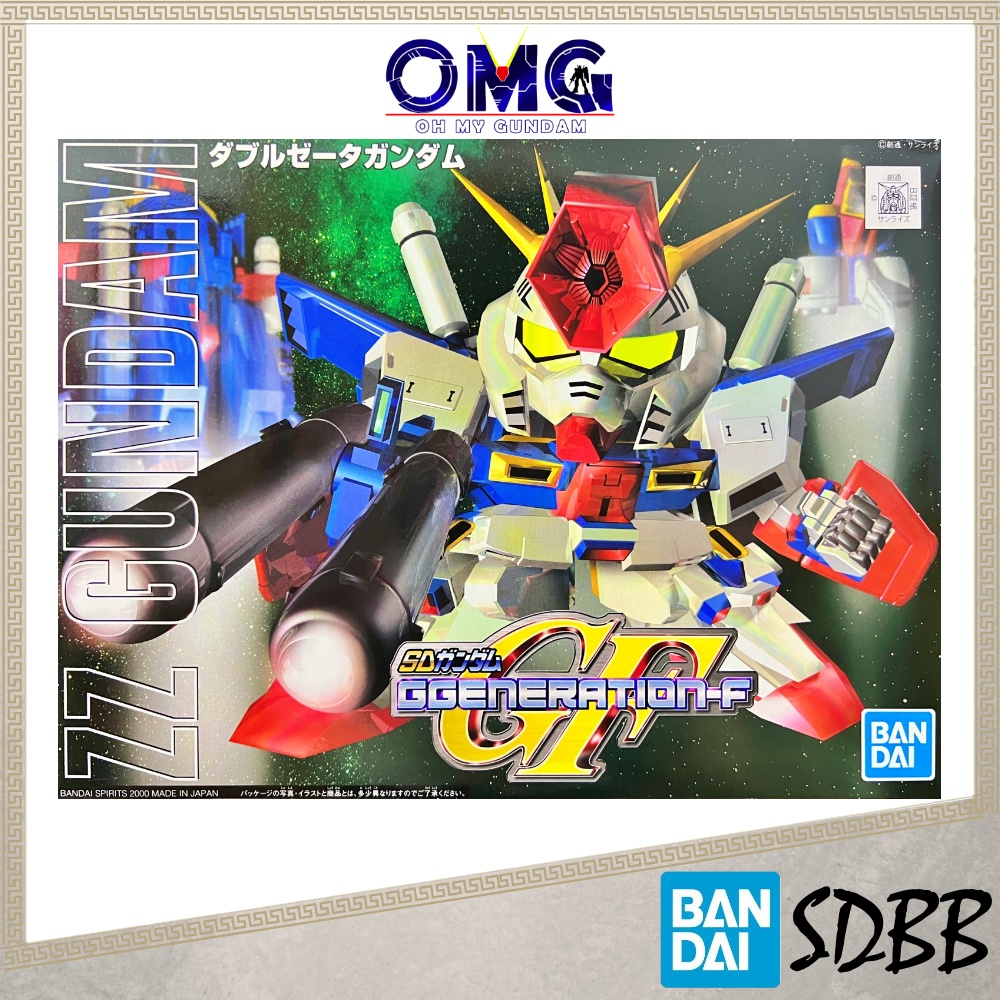 Bandai SDBB ZZ Gundam BB212 60682 SD BB ZZ BB 212 Gunpla Plamo SD GF Generation-F ZZ OMG ...