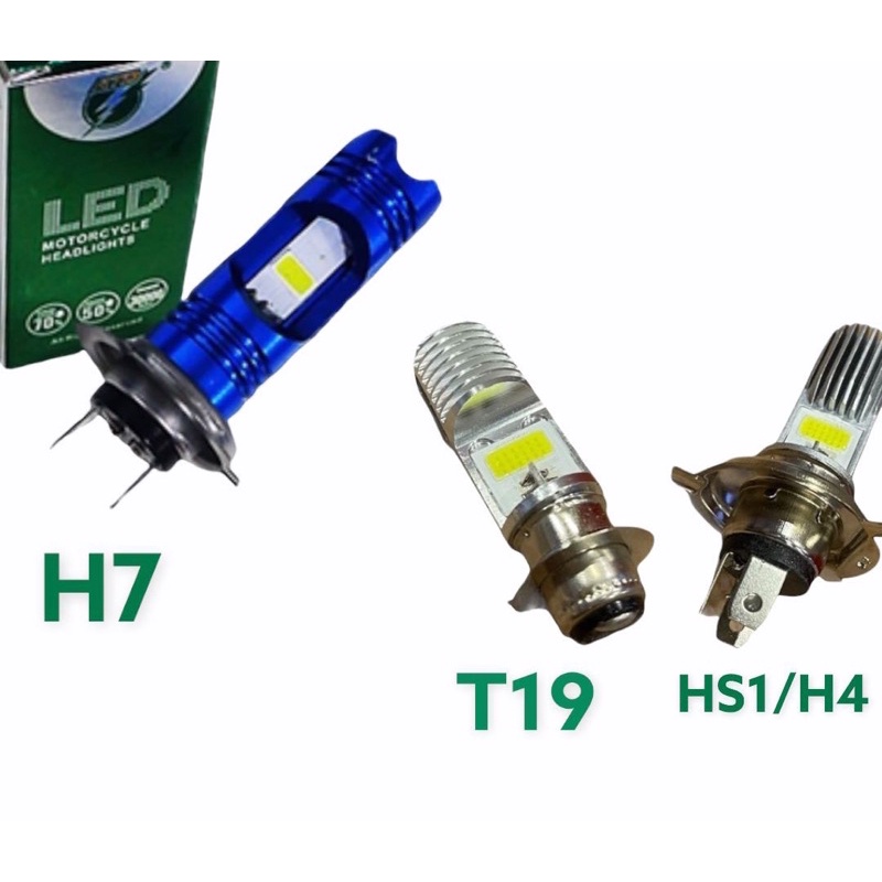 H4 H7 T19 Motorcycle Headlight Beam White Light Bulb | Shopee Malaysia