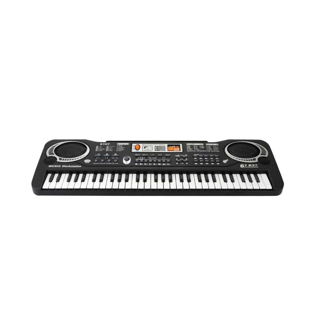 61 Keys Electronic Organ USB Digital Keyboard Piano Musical Instrument ...