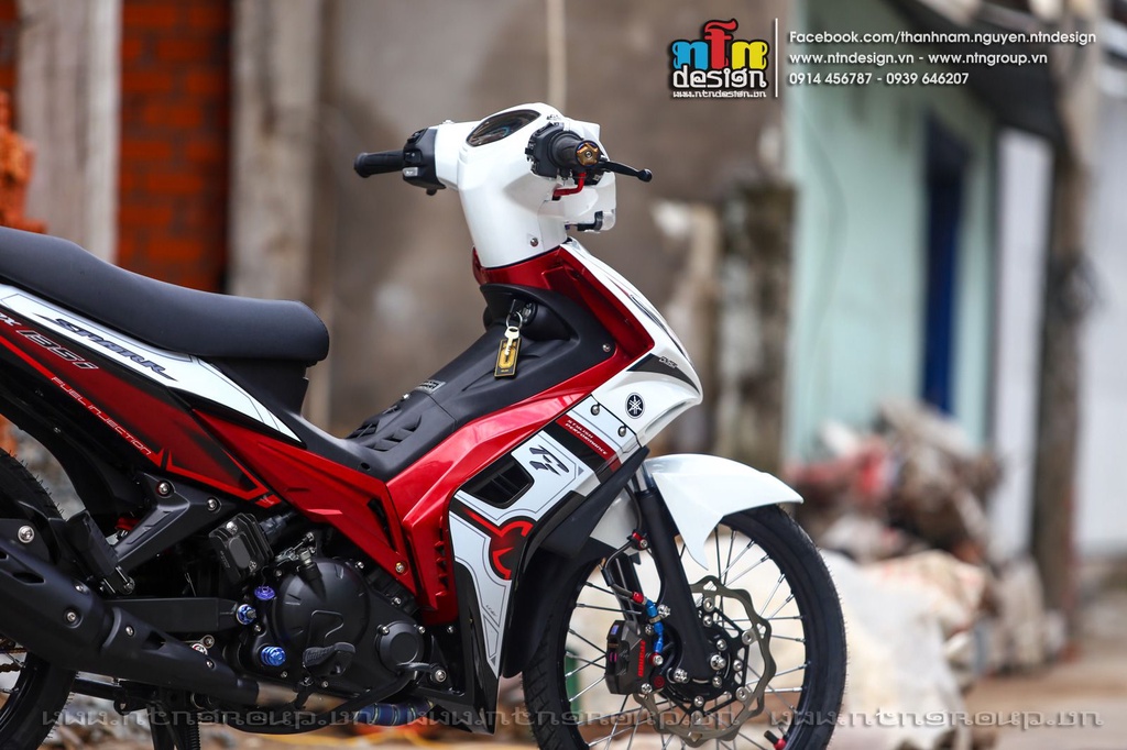 STICKER EMBLEM LOGO YAMAHA LC135 LCV1 LCV2 Y15 Y16 125ZR RXZ NVX ...