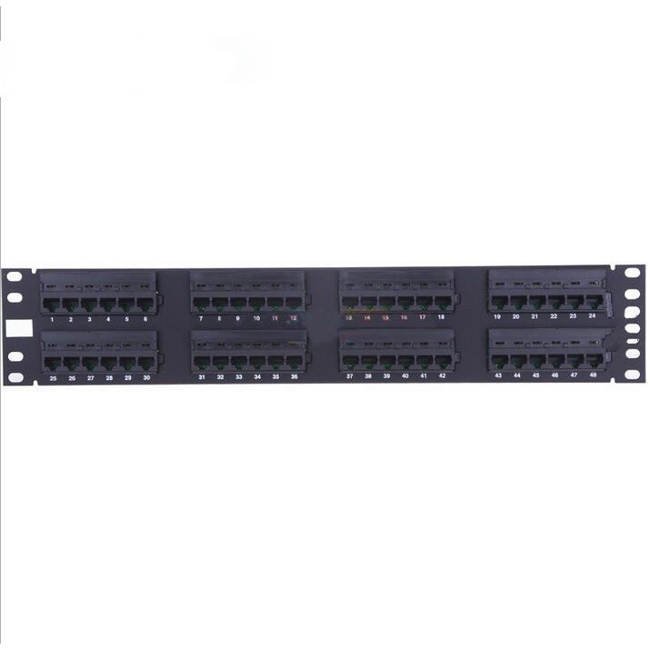 Commscope AMP UTP Category 6 24 Port Patch Panel CAT5E CAT6 48 Port ...