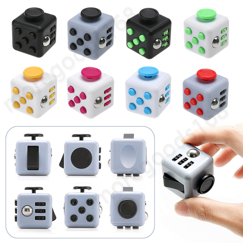 (Ready Stock) Magic Fidget Cube Anti-anxiety Adult Stress Relief Focus ...