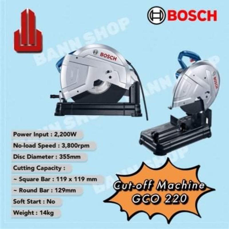 BOSCH GCO220 CUT OFF MACHINE | Shopee Malaysia