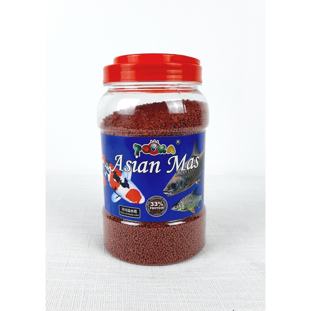 TOPKA Asian Mas Fish Food 380g[S] // 360g[M] | Shopee Malaysia