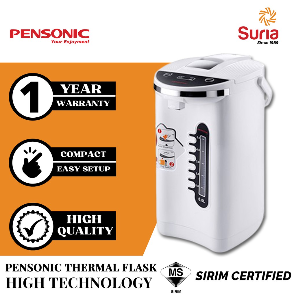 (Ready Stock) Pensonic/Faber Thermopot 6L PTF-6000/FTP FANTASIA 606 | Shopee Malaysia