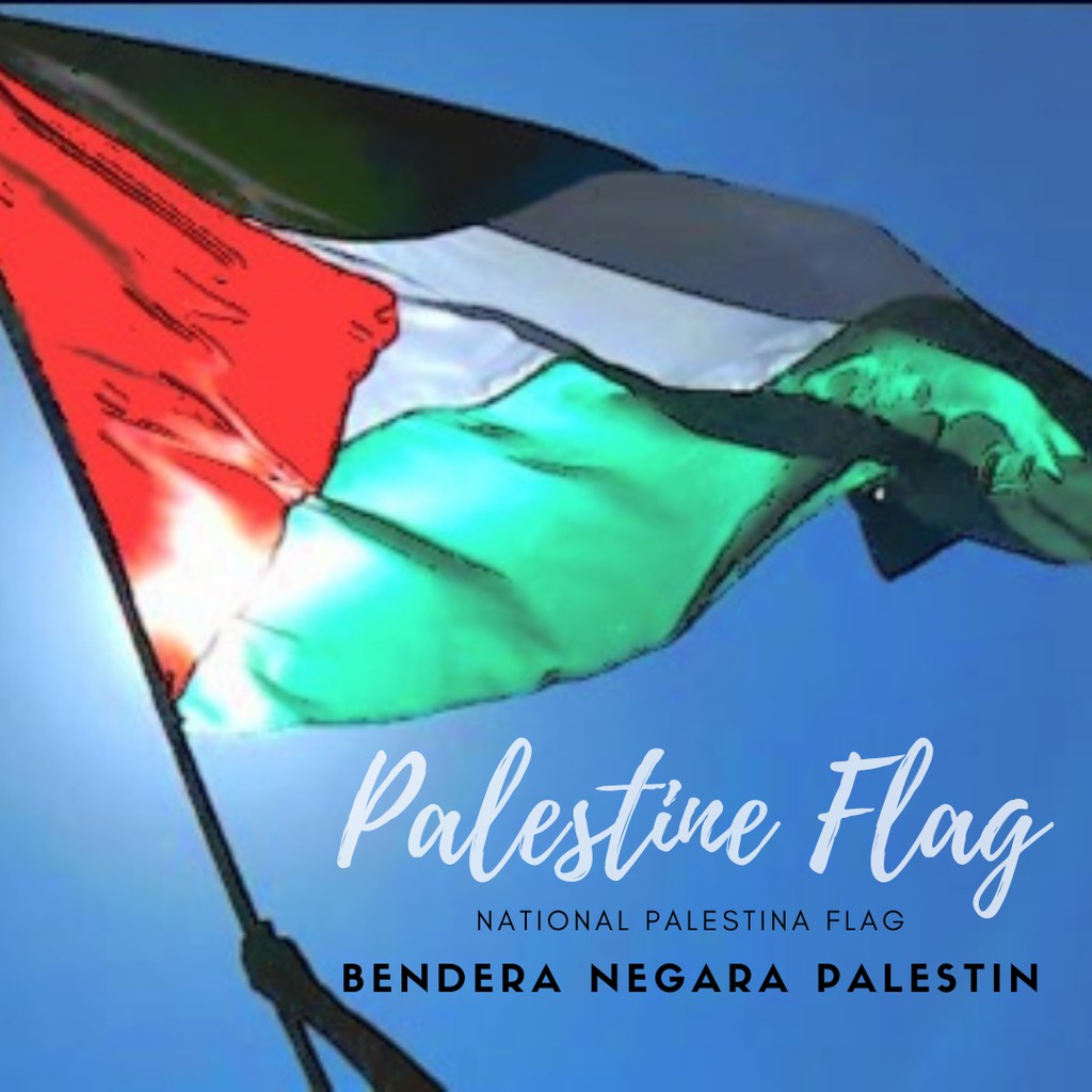 [Ready Stock] Flag Bendera Negara Palestin Palestine Palestina Muslim ...