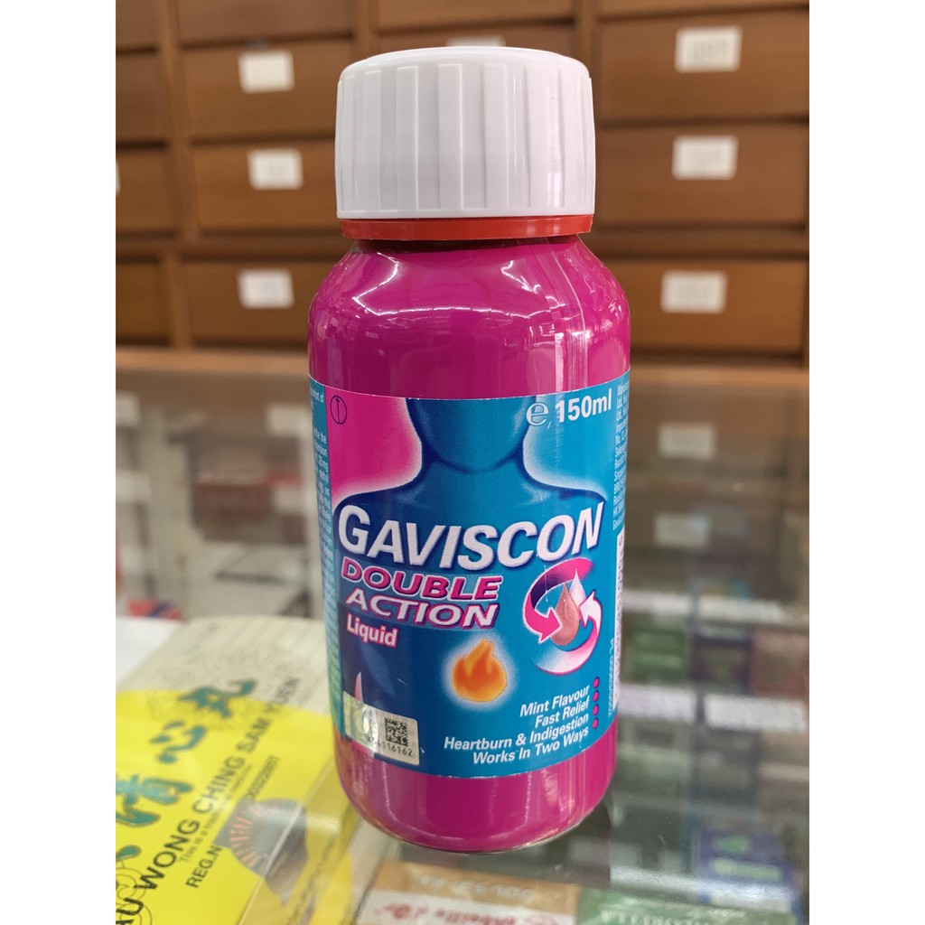 Gaviscon Liquid (double action)Relief from Heartburn & Acid indigestion ...