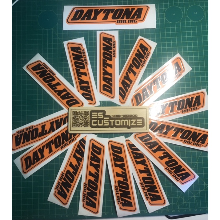 STICKER DAYTONA = STICKER MOTOR | Shopee Malaysia