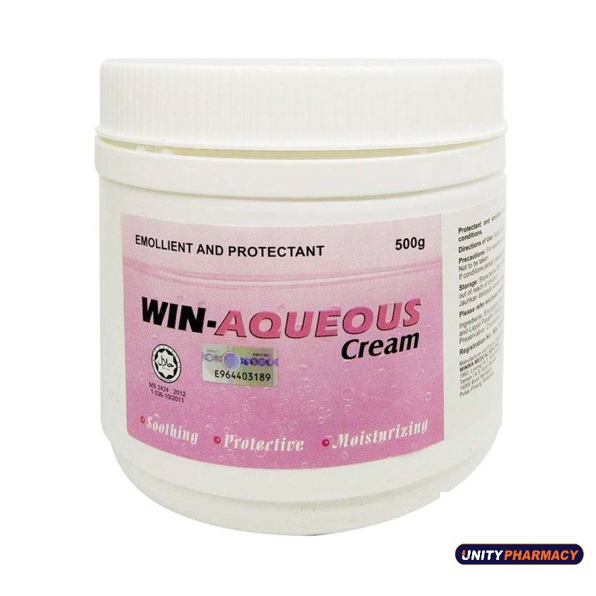 WIN AQUEOUS CREAM 500G (FOR DRY SKIN) EXP 06-2024 | Shopee Malaysia