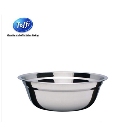 TOFFI STAINLESS STEEL BASIN (14CM / 16CM / 18CM / 20CM / 22CM / 24CM ...