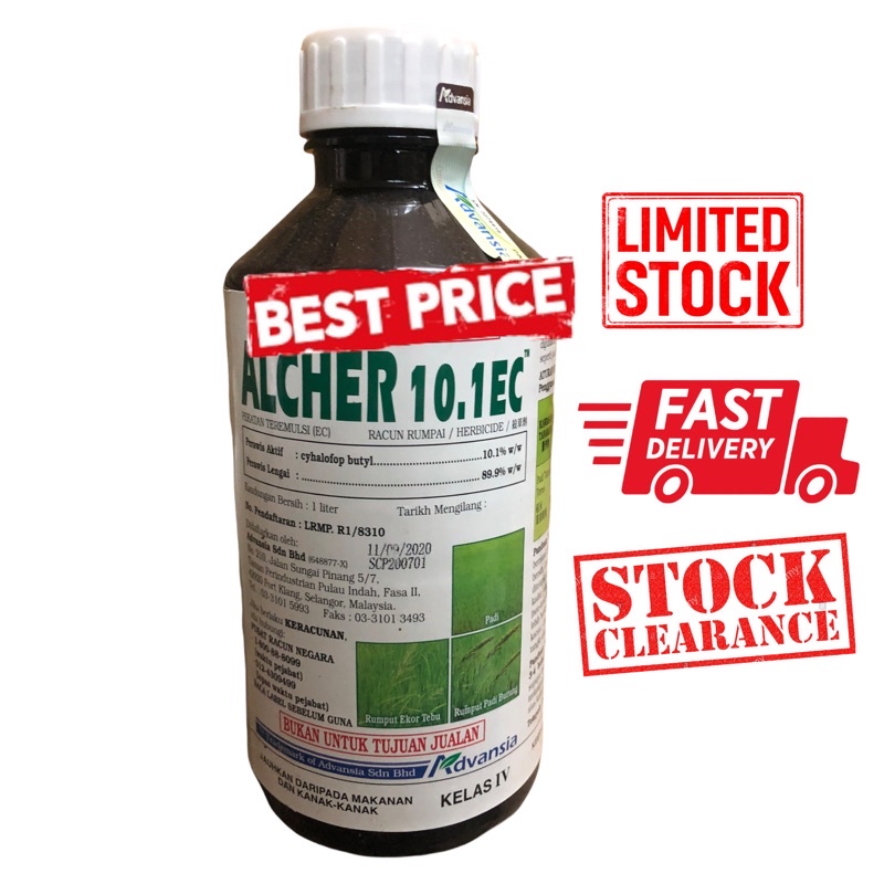 Alcher 10.1EC 1LITER/ADVANSIA | Shopee Malaysia
