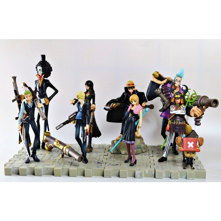 One Piece Strong World The Movie DXF Luffy Sanji Zoro Robin Chopper ...