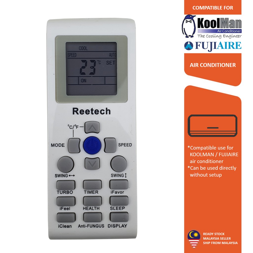 Koolman Replacement For Koolman Fujiaire Air Cond Aircond Air ...