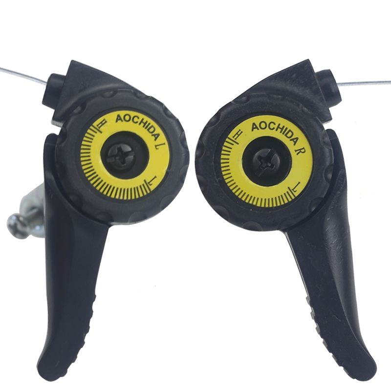 Bicycle Gear Shifter & Cable Set Gear Tangan Set Basikal (F&R) | Shopee ...